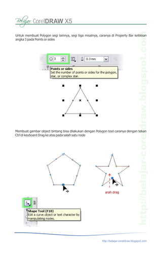 Tutorial Dasar CorellDraw | PDF
