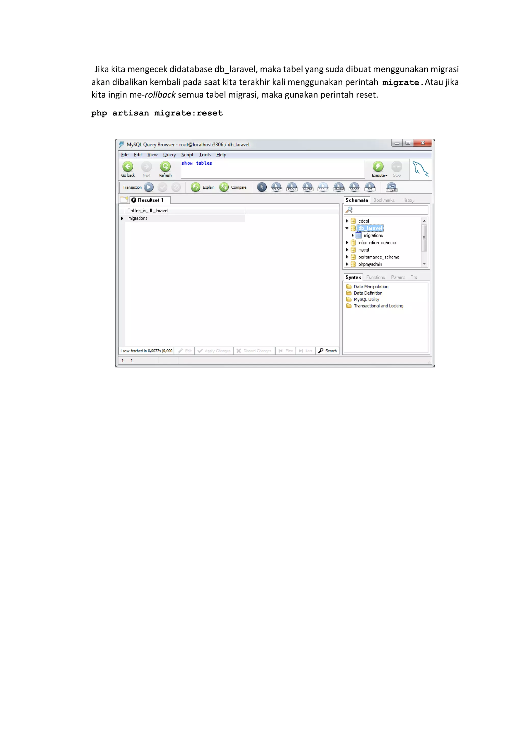 Tutorial dasar laravel | PDF