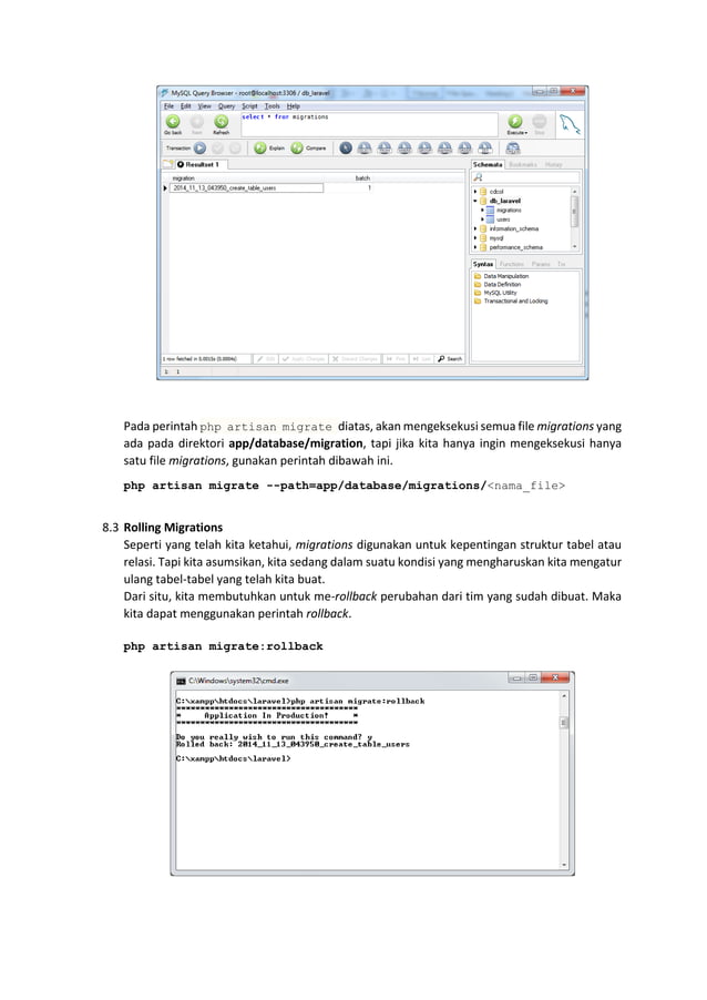 Tutorial dasar laravel | PDF