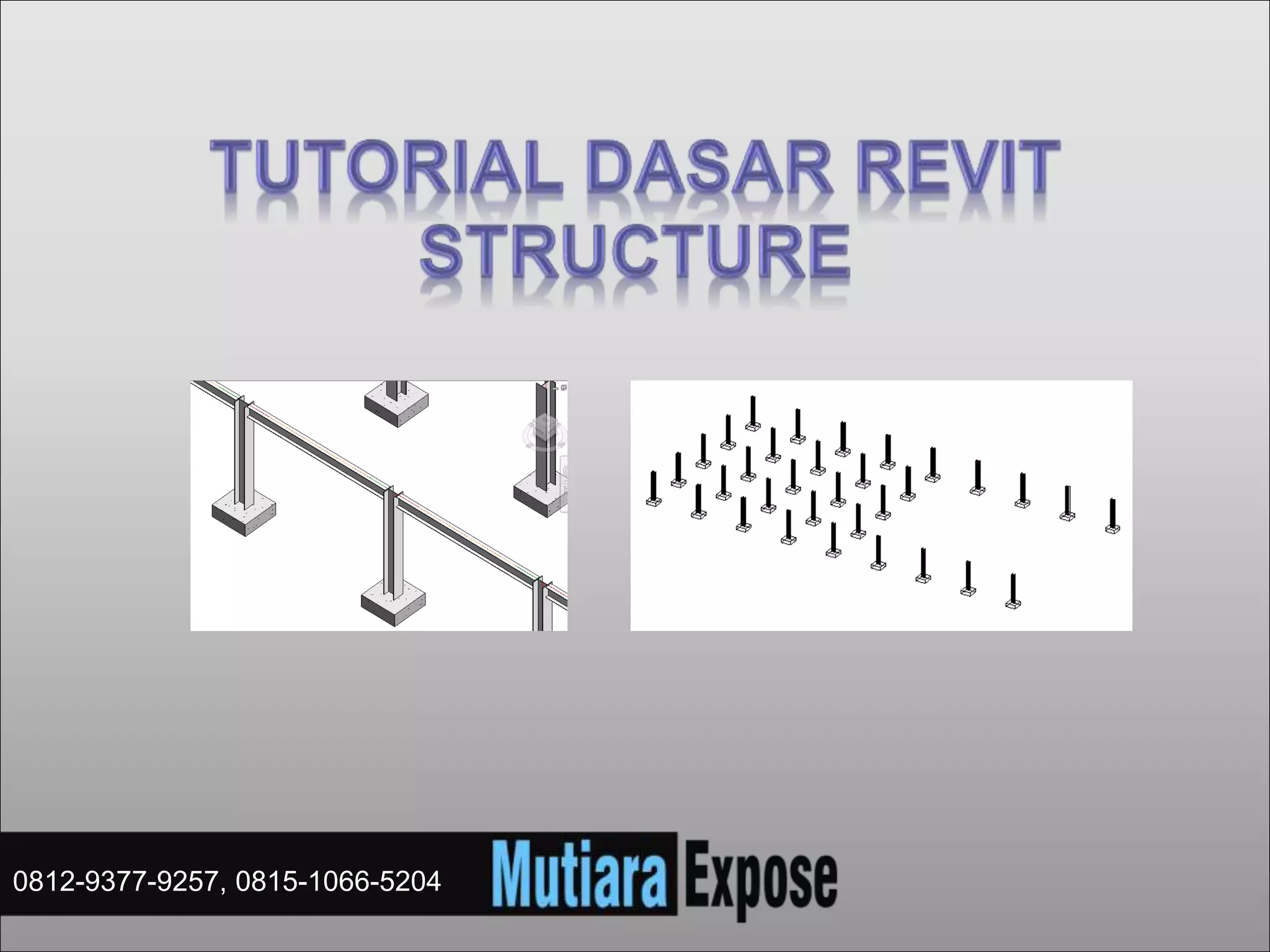 Tutorial dasar revit structure | PPTX