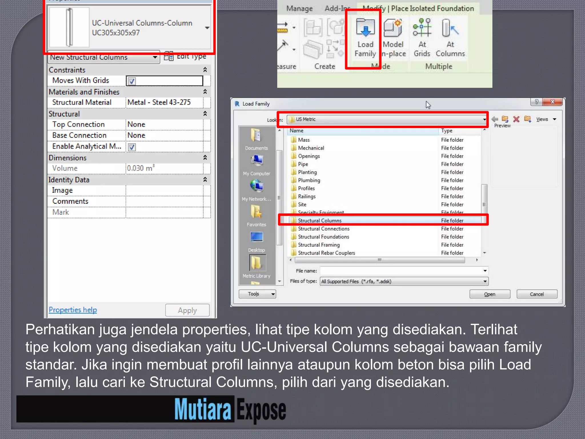 Tutorial dasar revit structure | PPTX