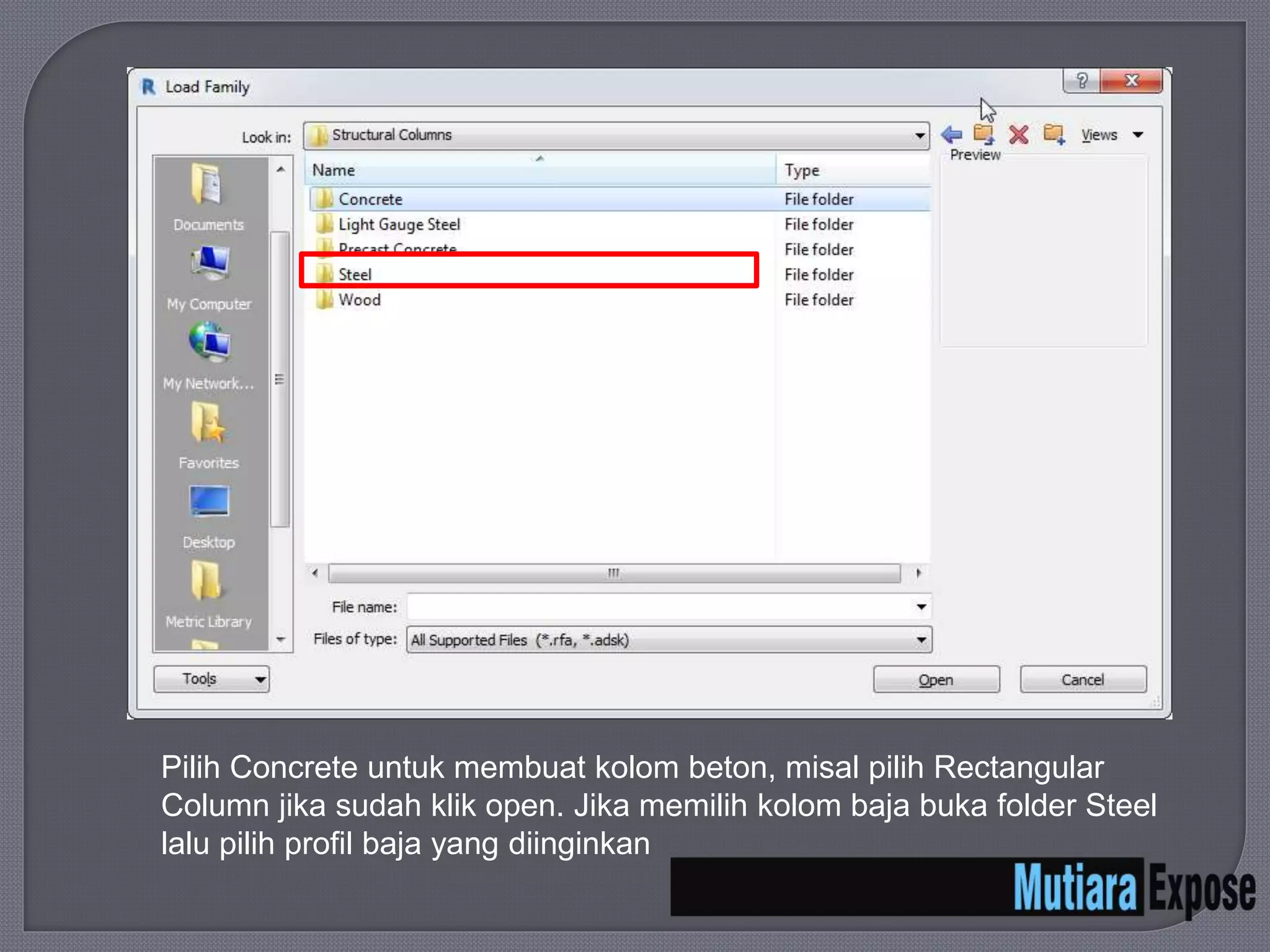 Tutorial dasar revit structure | PPTX