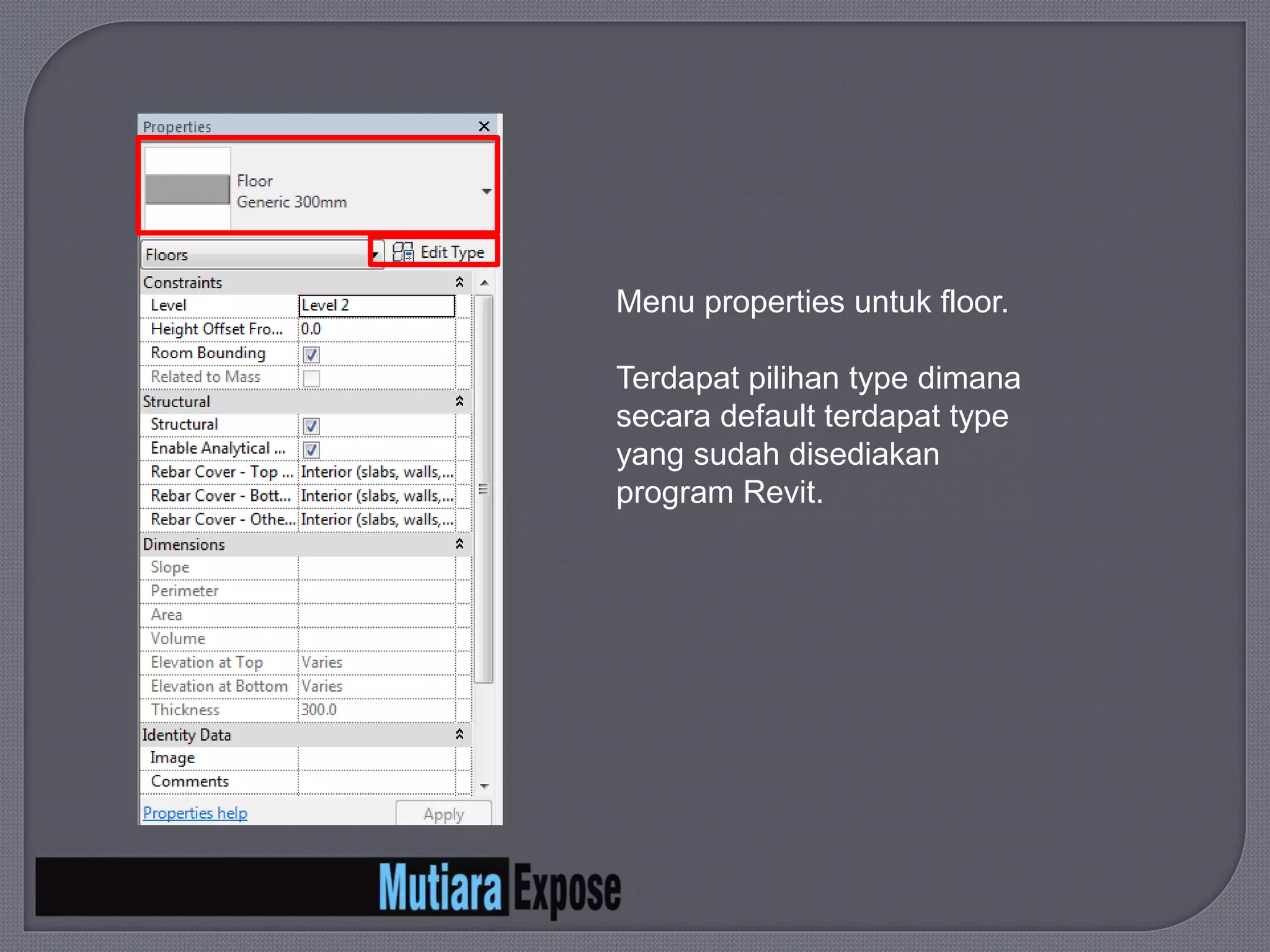 Tutorial dasar revit structure | PPTX