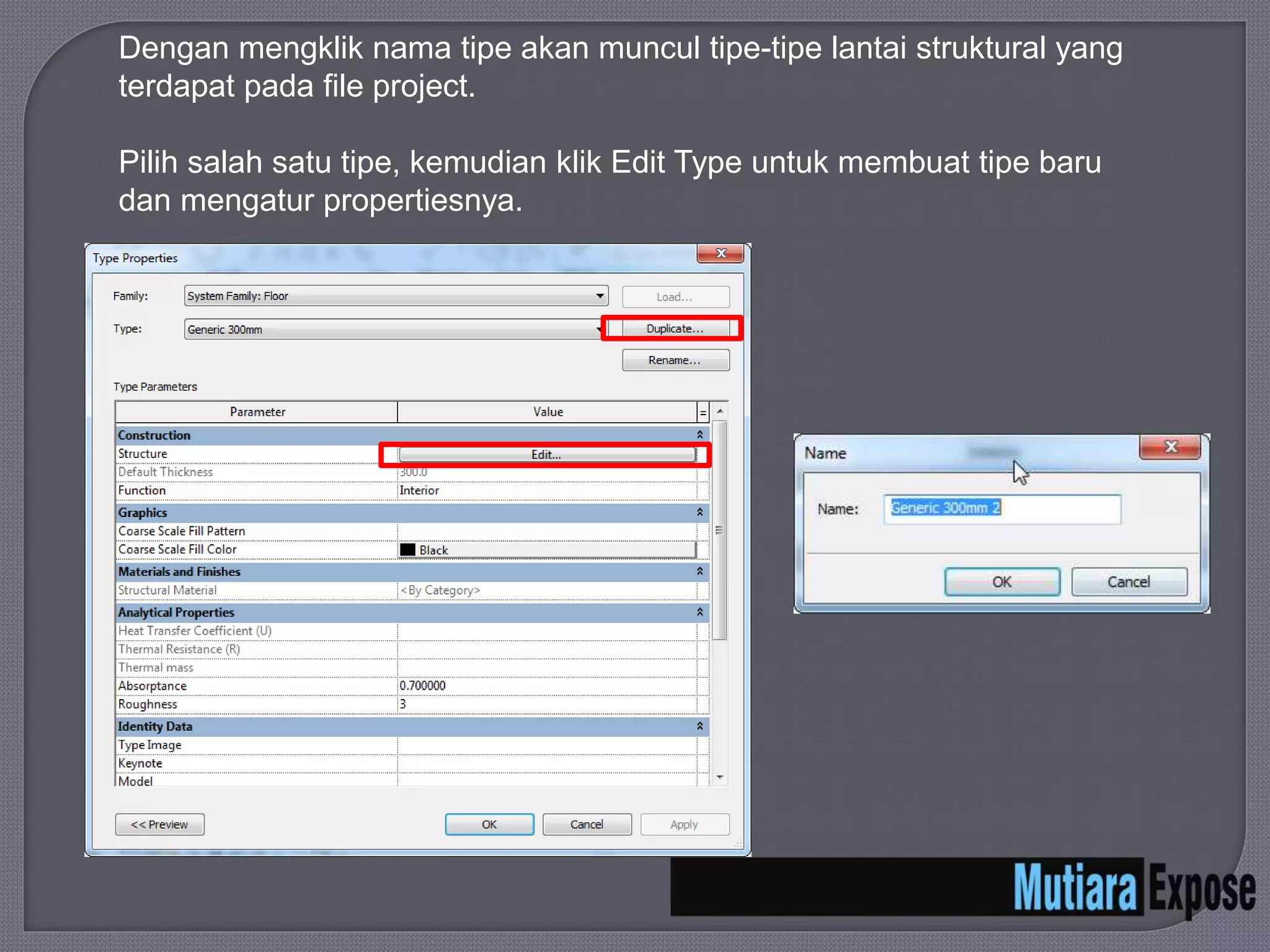 Tutorial dasar revit structure | PPTX