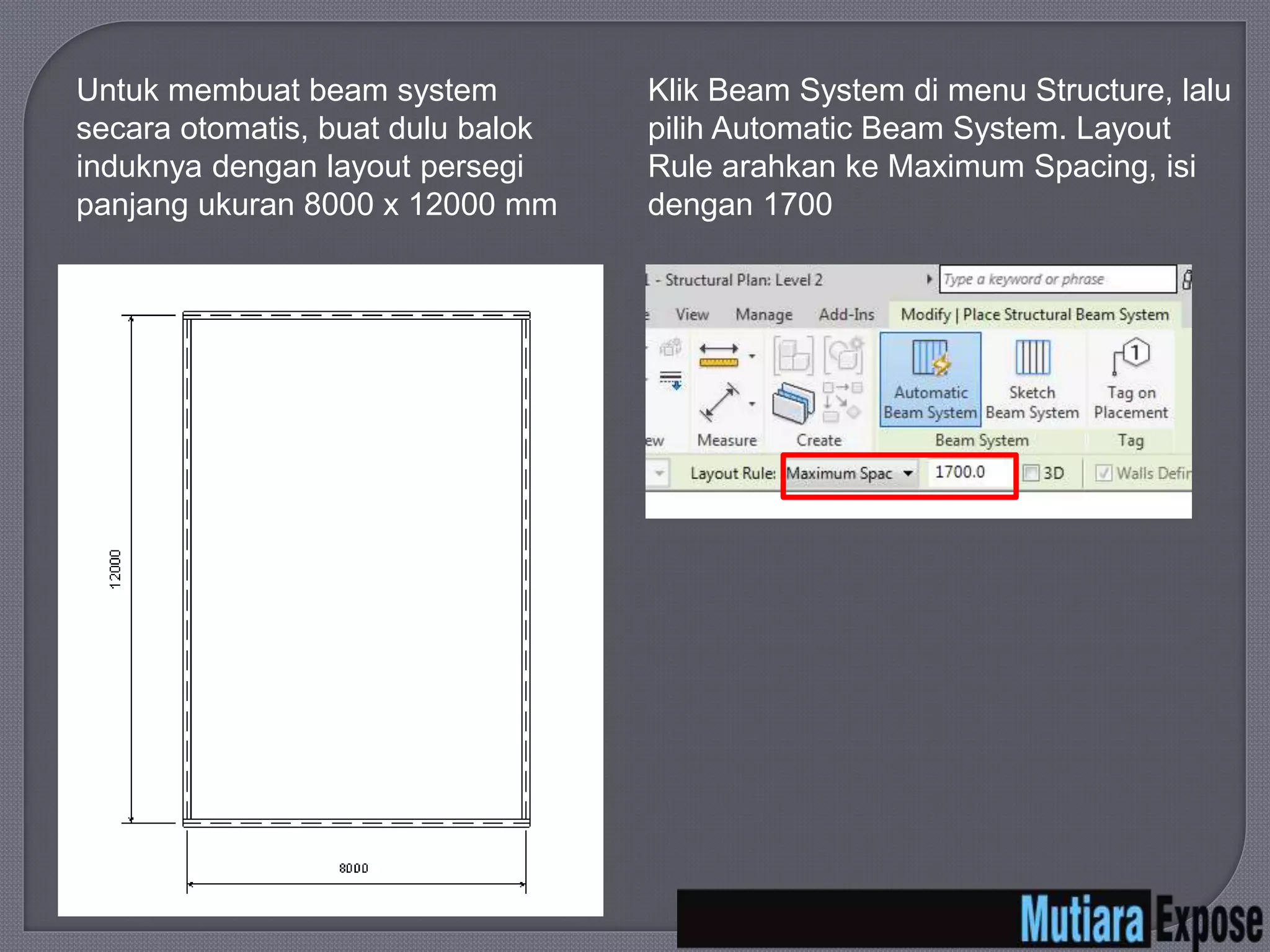Tutorial dasar revit structure | PPTX