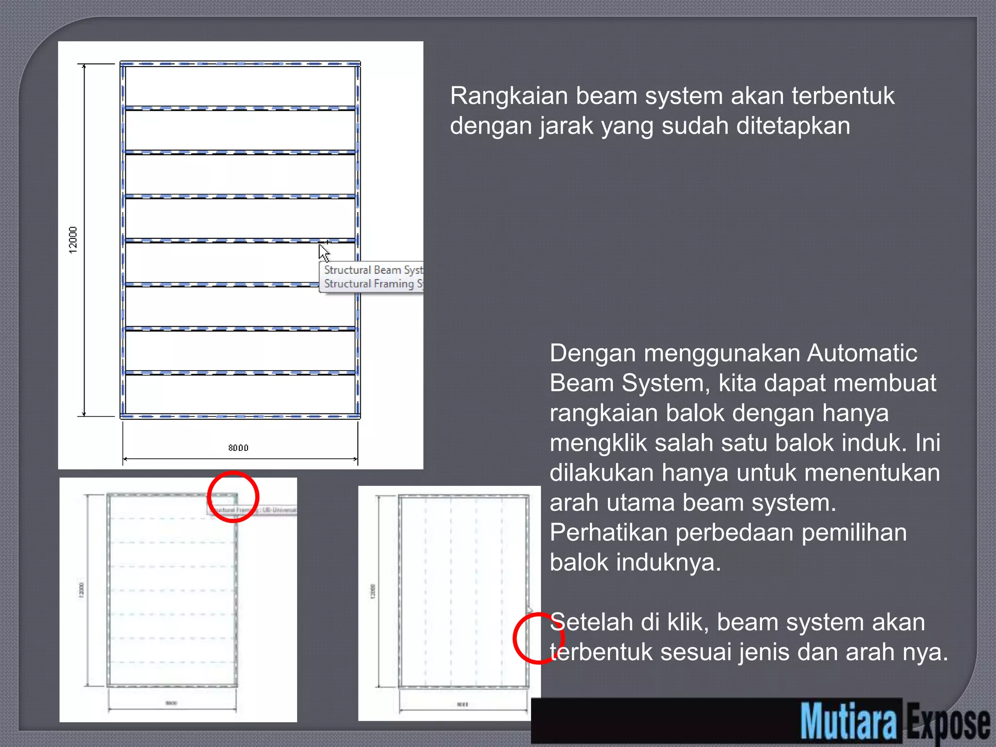 Tutorial dasar revit structure | PPTX