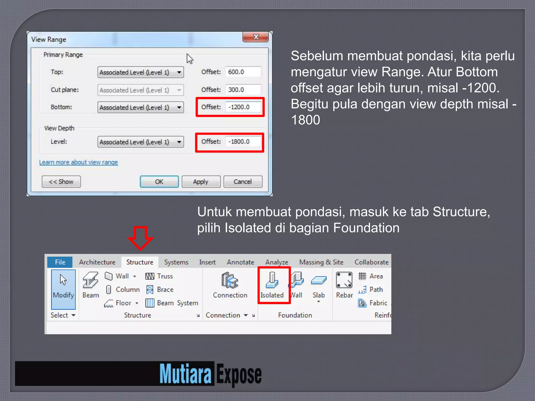 Tutorial dasar revit structure | PPTX