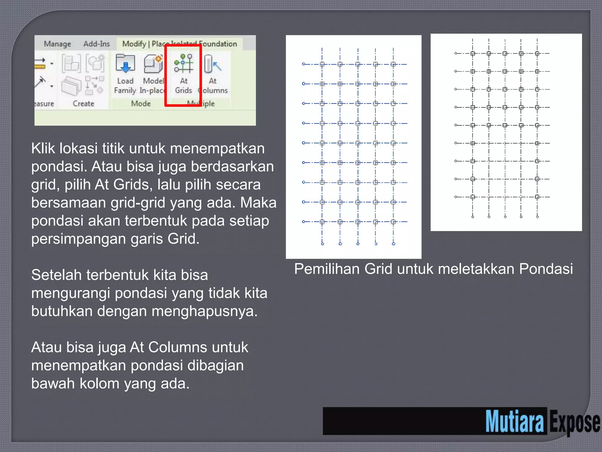Tutorial dasar revit structure | PPTX