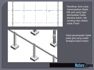 Tutorial dasar revit structure | PPTX
