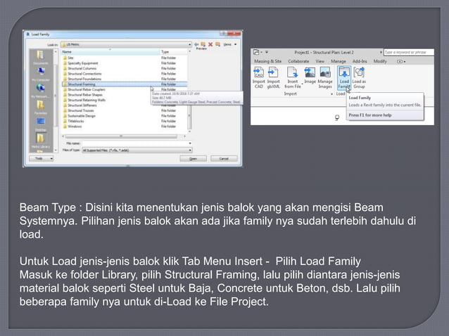 Tutorial dasar revit structure | PPTX
