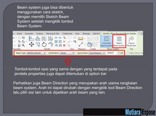 Tutorial dasar revit structure | PPTX