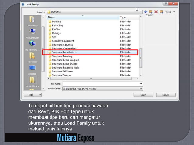 Tutorial dasar revit structure | PPTX