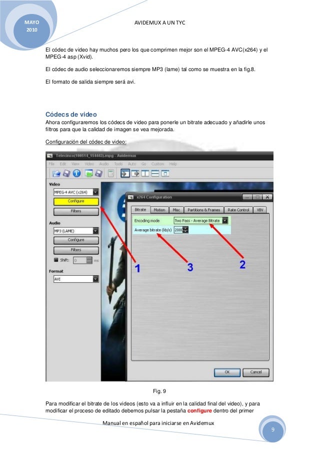Tutorial avidemux - gresounds