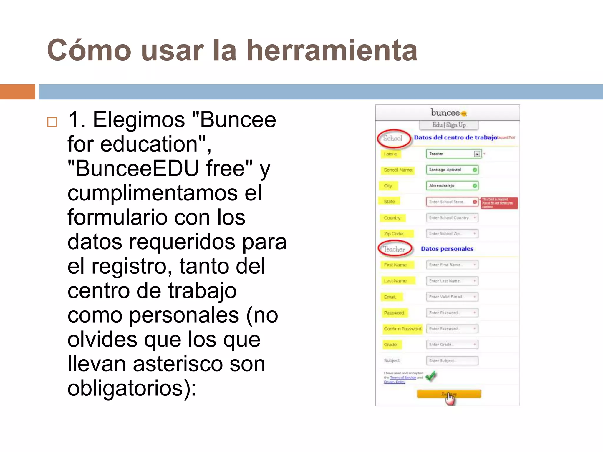 Tutorial de buncee | PPT
