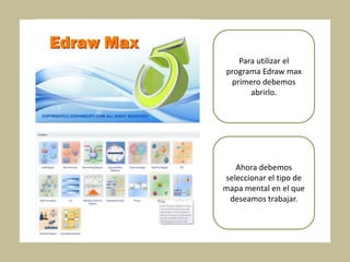 Tutorial de edraw max | PPTX