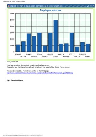 Tutorial de forms 10g | PDF