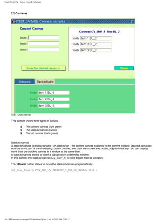 Tutorial de forms 10g | PDF