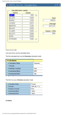 Tutorial de forms 10g | PDF