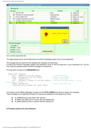 Tutorial de forms 10g | PDF