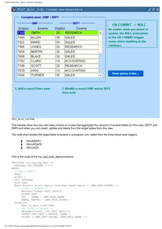 Tutorial de forms 10g | PDF