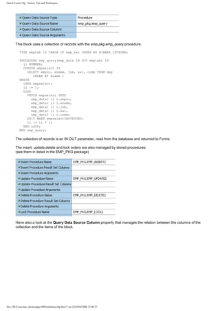 Tutorial de forms 10g | PDF