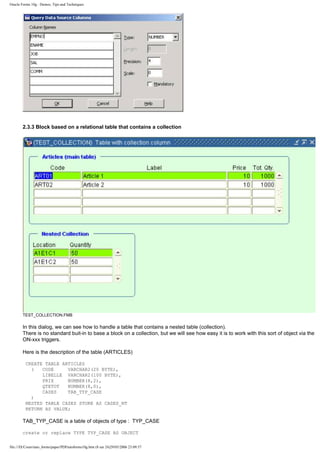 Tutorial de forms 10g | PDF