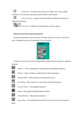 Tutorial de labview | PDF