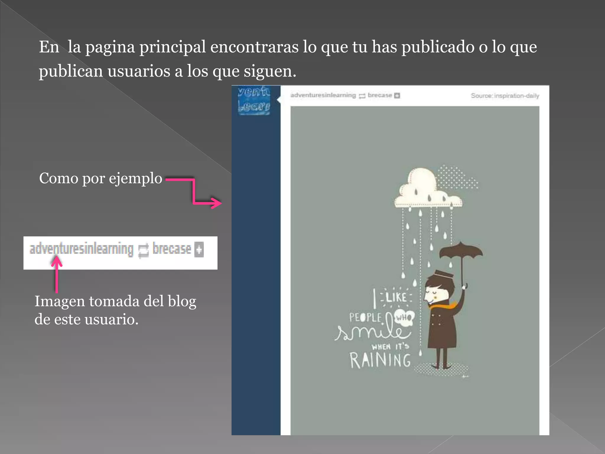 Tutorial de la herramienta tumblr | PPTX