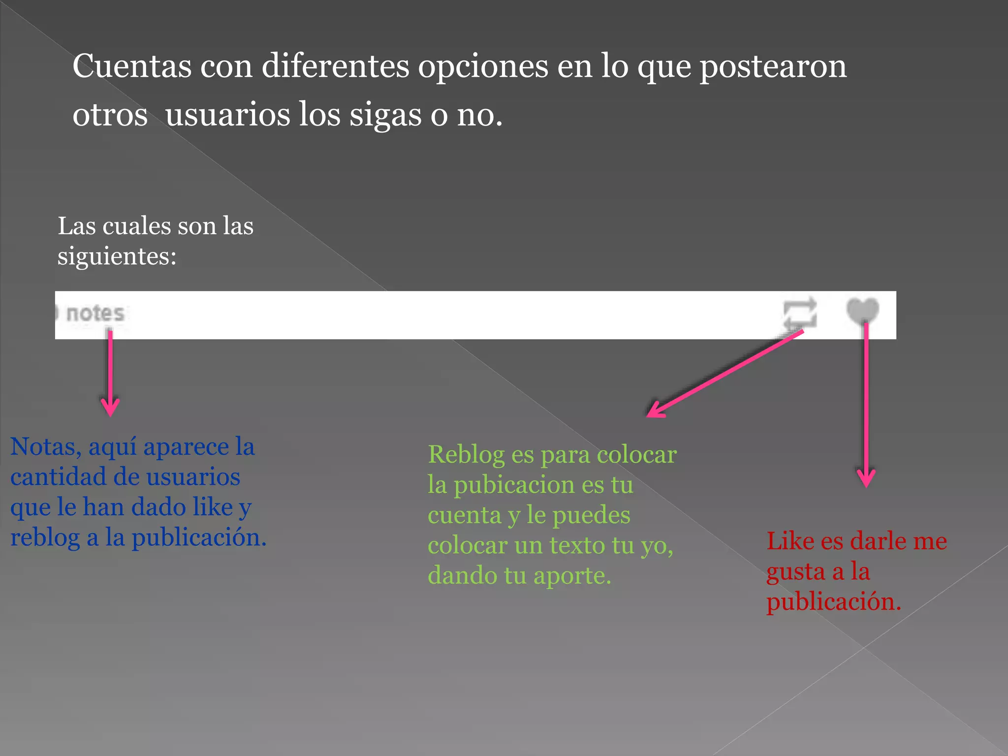 Tutorial de la herramienta tumblr | PPTX