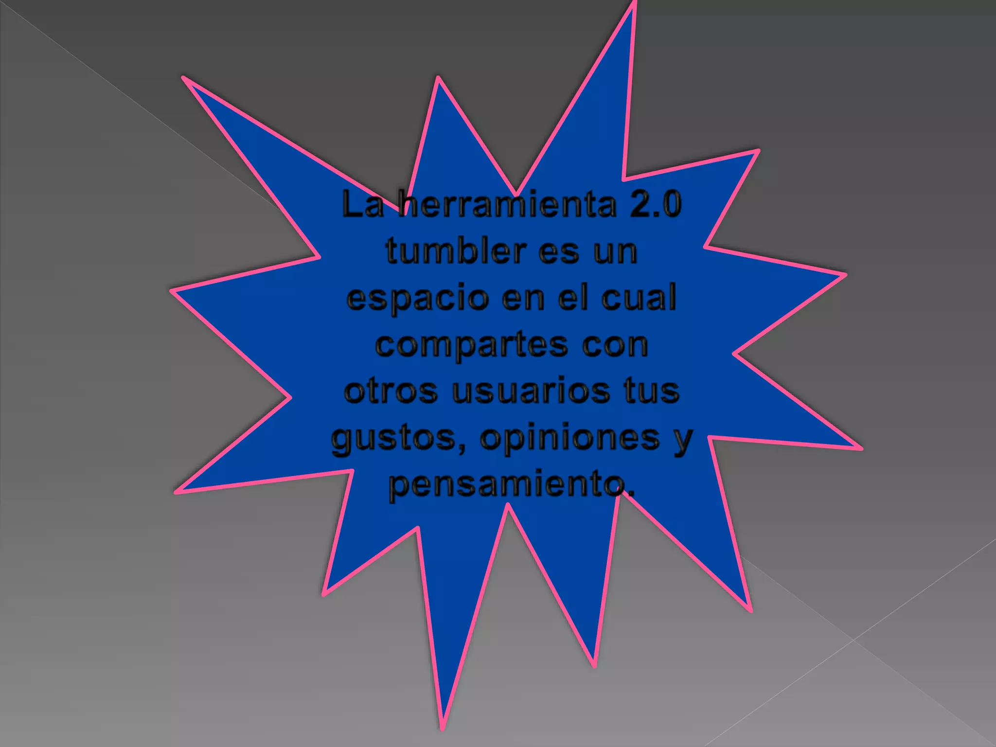 Tutorial de la herramienta tumblr | PPTX