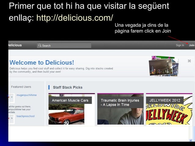 Tutorial delicious | PPT