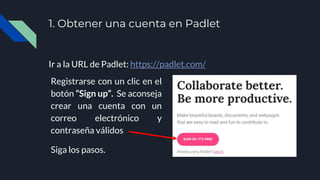 Tutorial de Padlet | PPTX