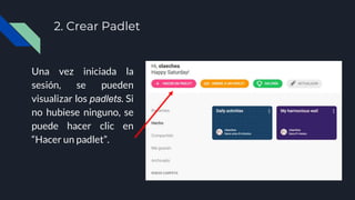 Tutorial de Padlet | PPTX