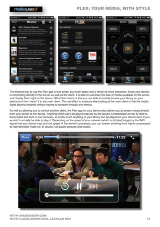 Tutorial de plex | PDF