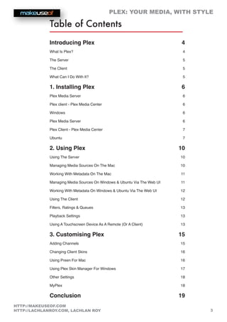 Tutorial de plex | PDF