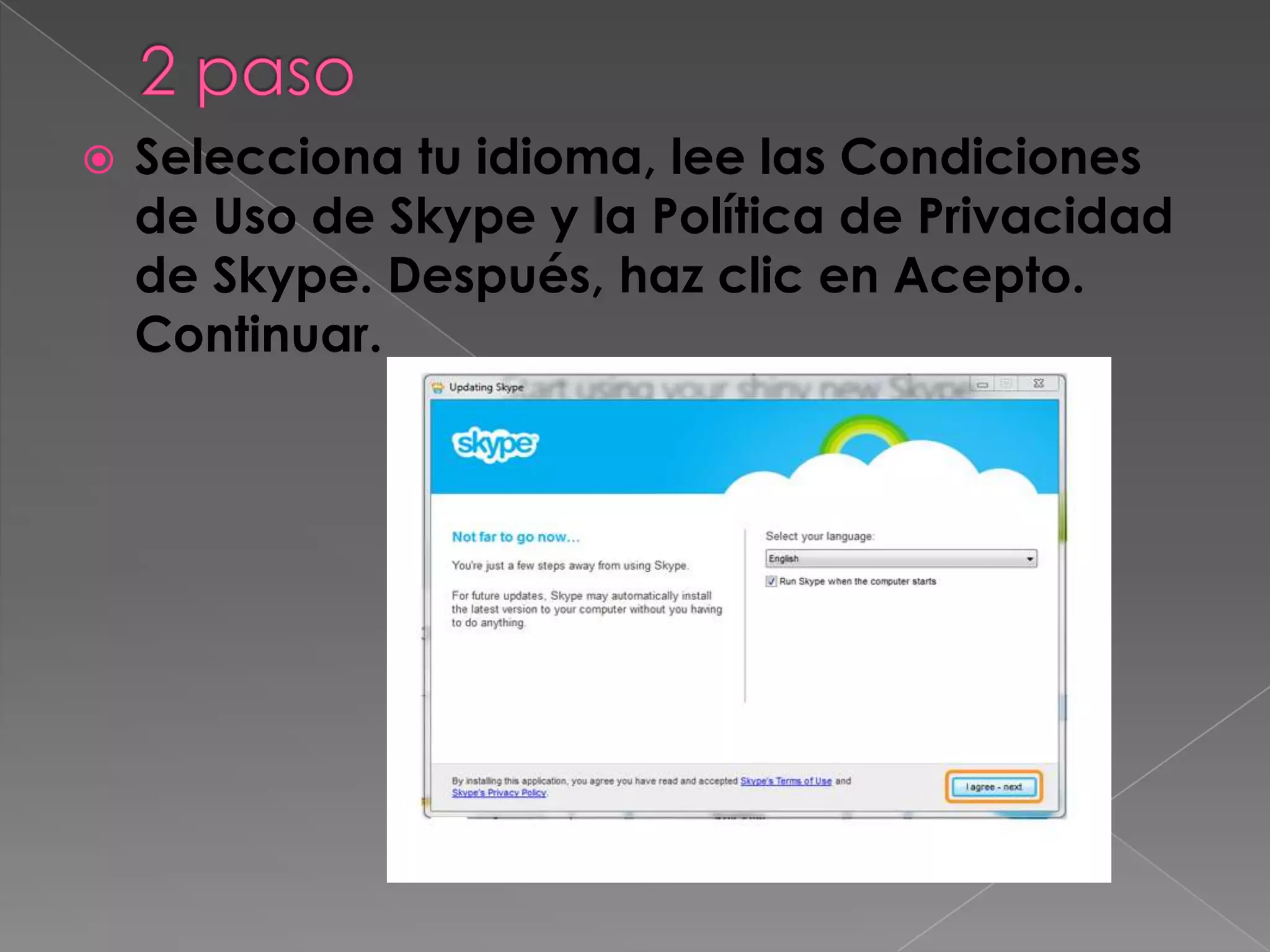 Tutorial descarga e instalacion de skipe | PPT | Descarga Gratuita