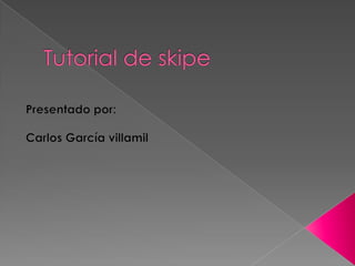 Tutorial descarga e instalacion de skipe | PPTX