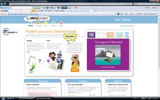 Tutorial de Storyjumper | PDF