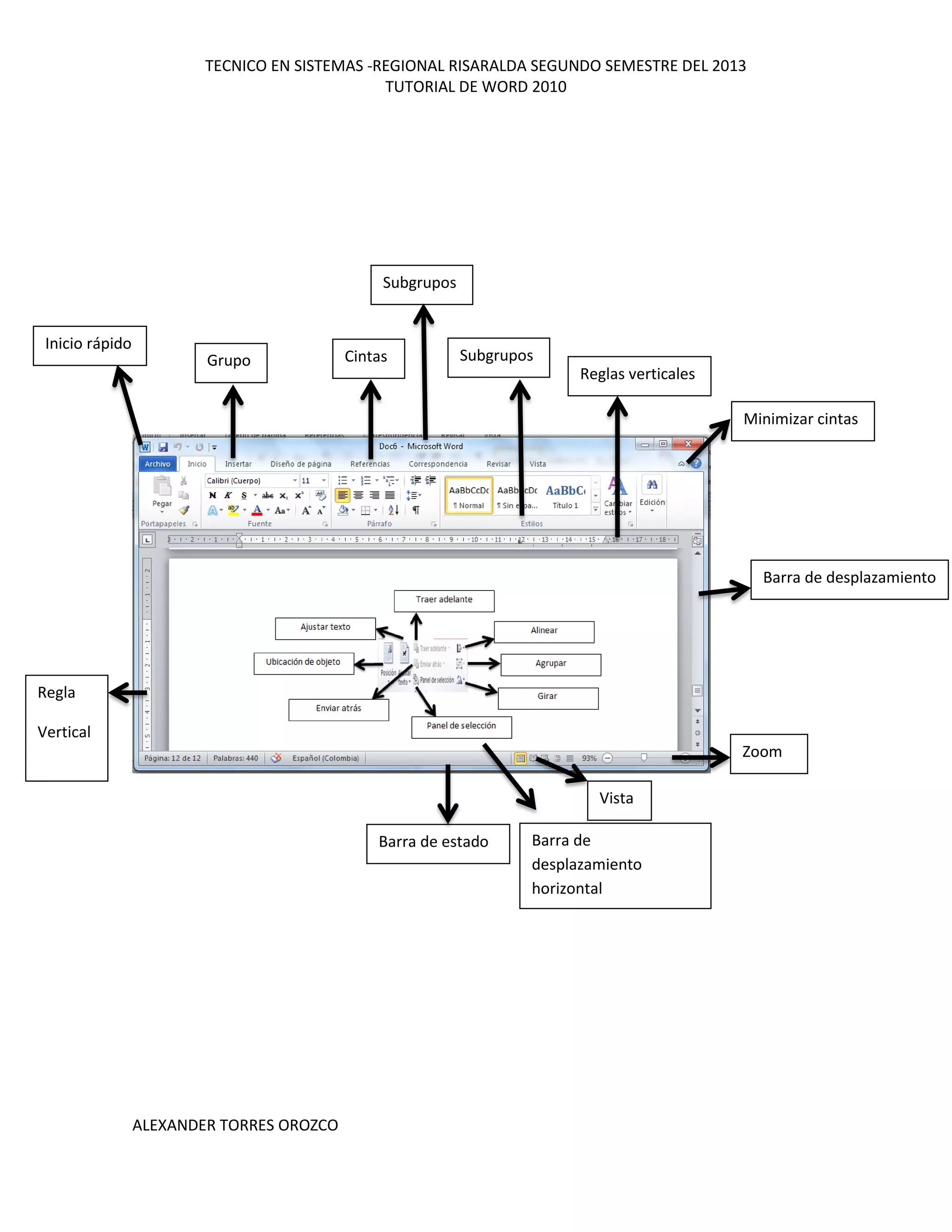 Tutorial de word 2010 | PDF
