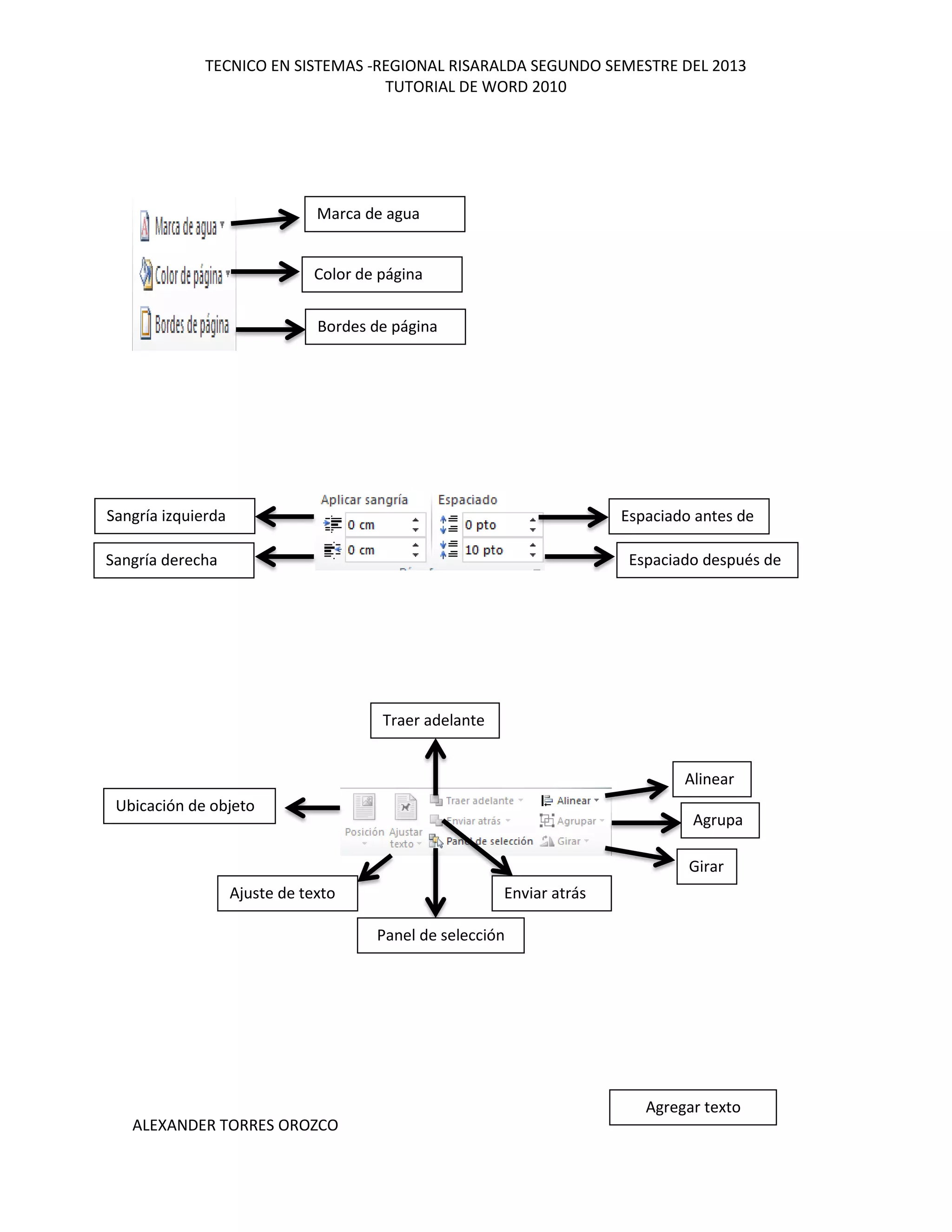 Tutorial de word 2010 | PDF
