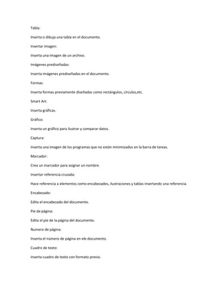 Tutorial de word dox | DOCX