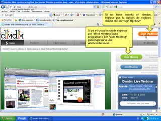 Tutorial Dim Dim | PDF