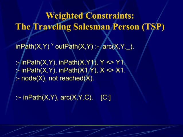 tutorialdlvgb2.ppt - answer set programming | PPT