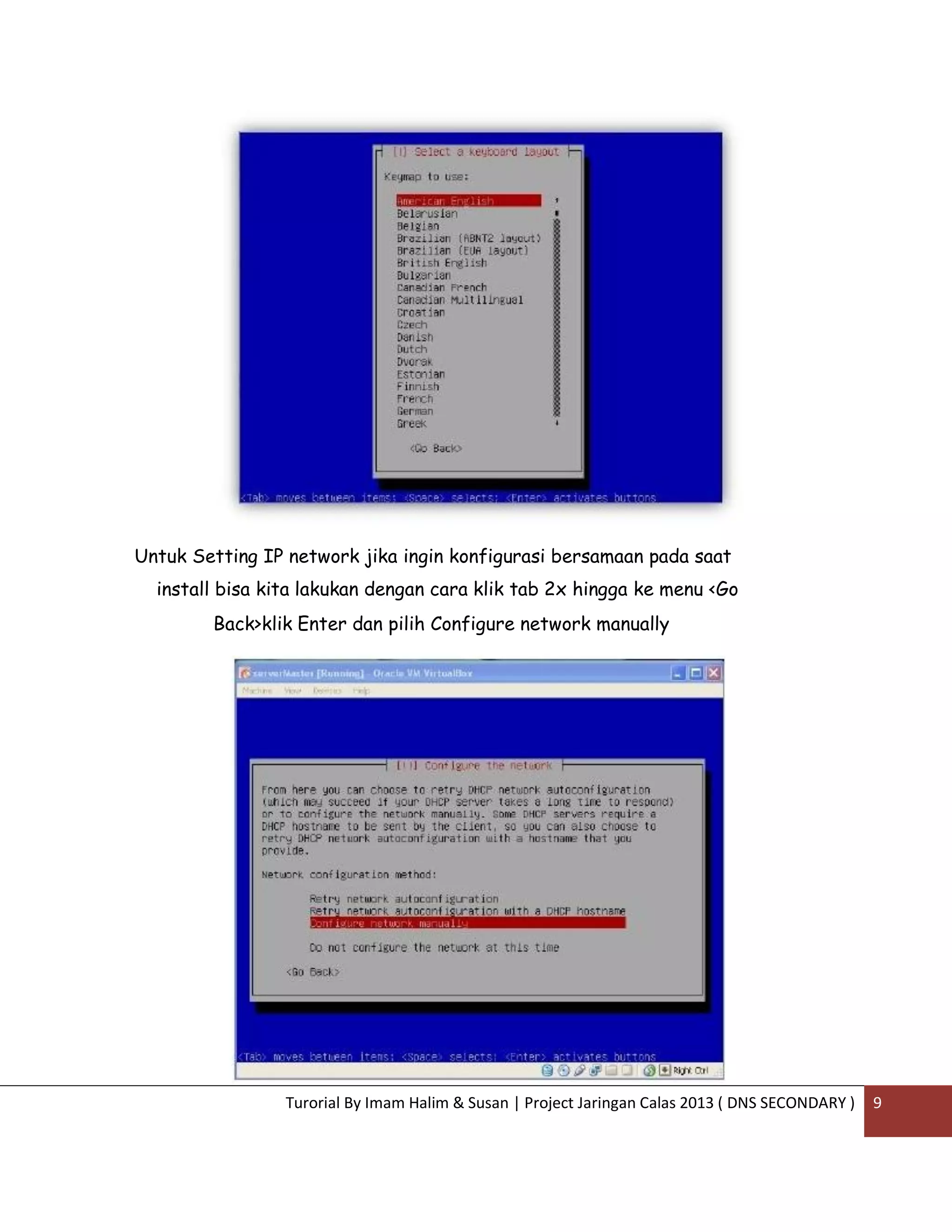 Membuat Server Secondary menggunakan Debian | PDF