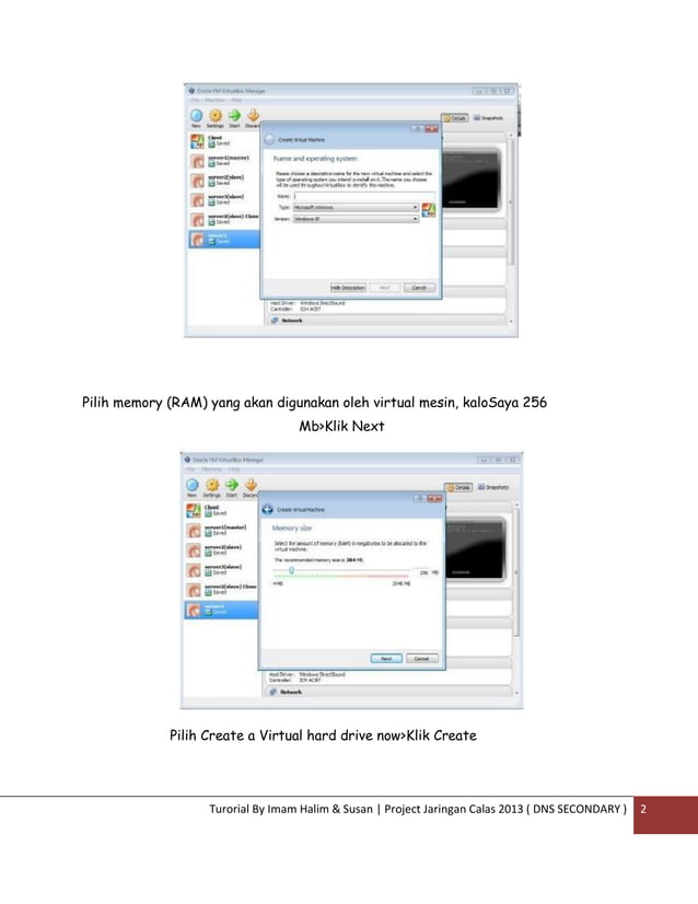 Membuat Server Secondary menggunakan Debian | PDF