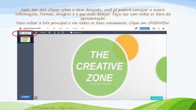 Tutorial do Prezi