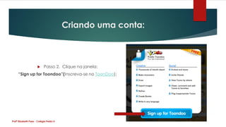 Tutorial do Toondoo | PDF