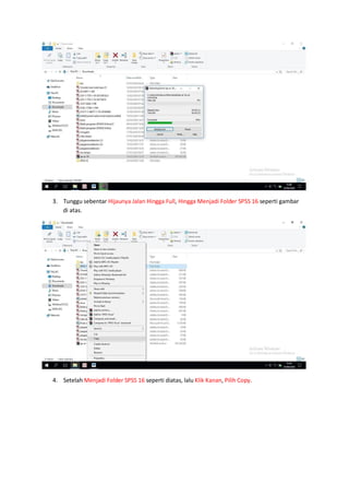 TUTORIAL DOWNLOAD IBM SPSS STATISTICS 16.pdf