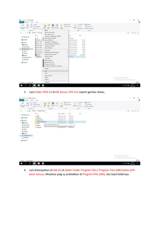 TUTORIAL DOWNLOAD IBM SPSS STATISTICS 23.pdf