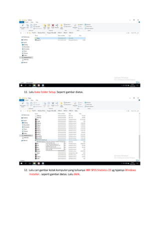 TUTORIAL DOWNLOAD IBM SPSS STATISTICS 23.pdf